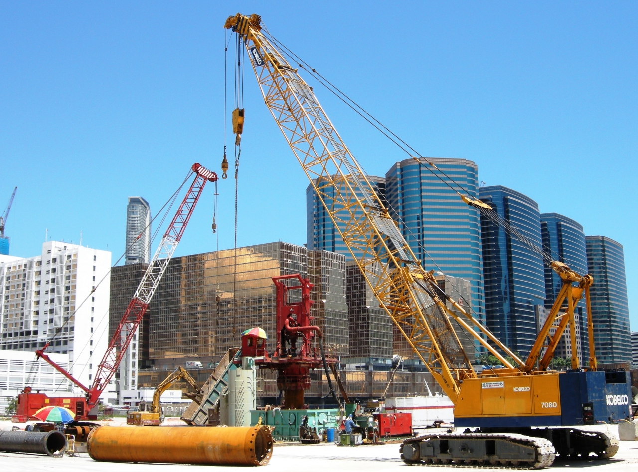 Trial Piles for West Kowloon Terminus for Express Rail Link - Foundation & Site Formation - CWF ...