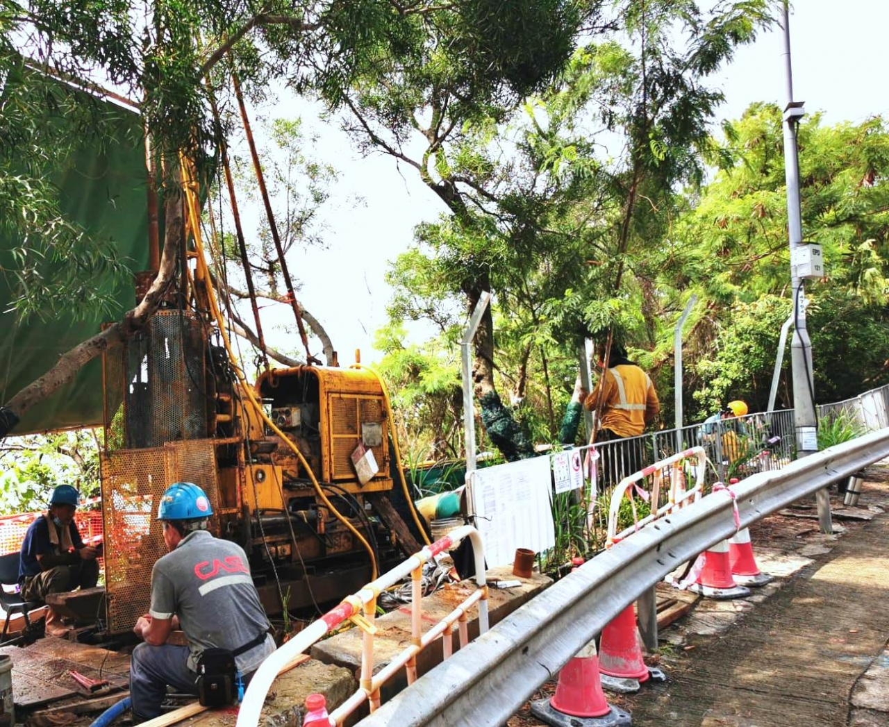 Ground Investigation works at 19 Tsing Keung Street, Tsing Yi - Ground ...